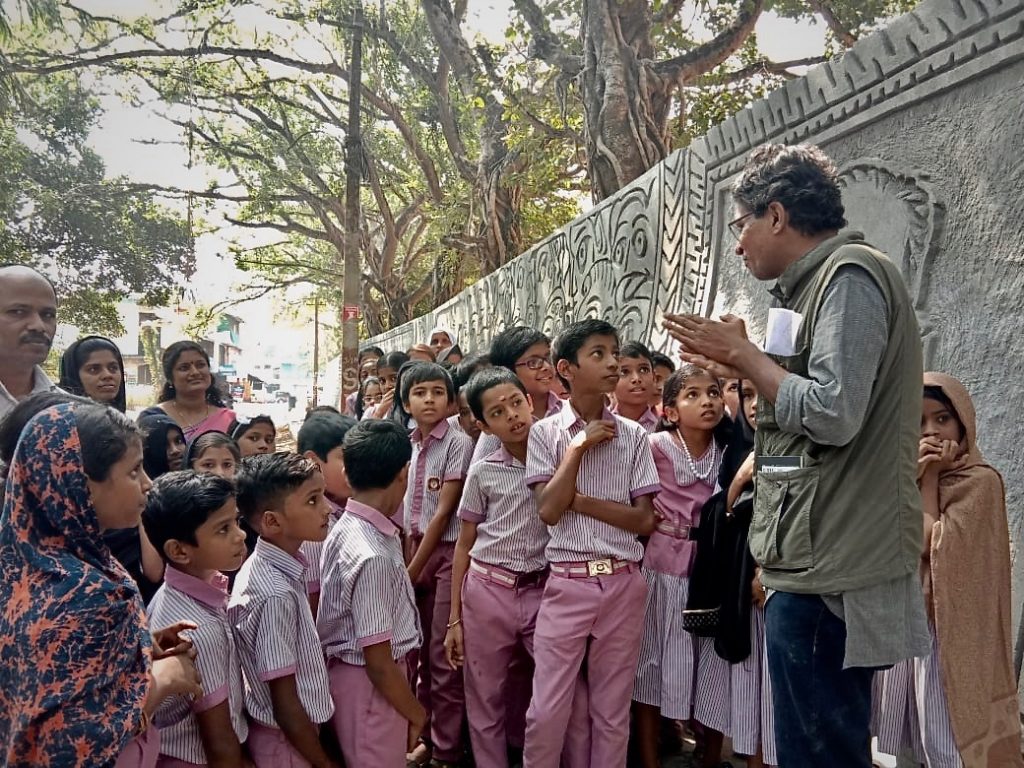 Wall of Peace – A Monumental Mural Project in Cherpulassery, Kerala, India